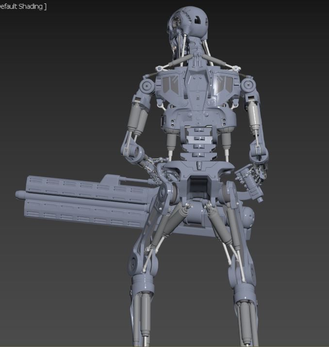 THE TERMINATOR T-800 3D model 3D printable | CGTrader