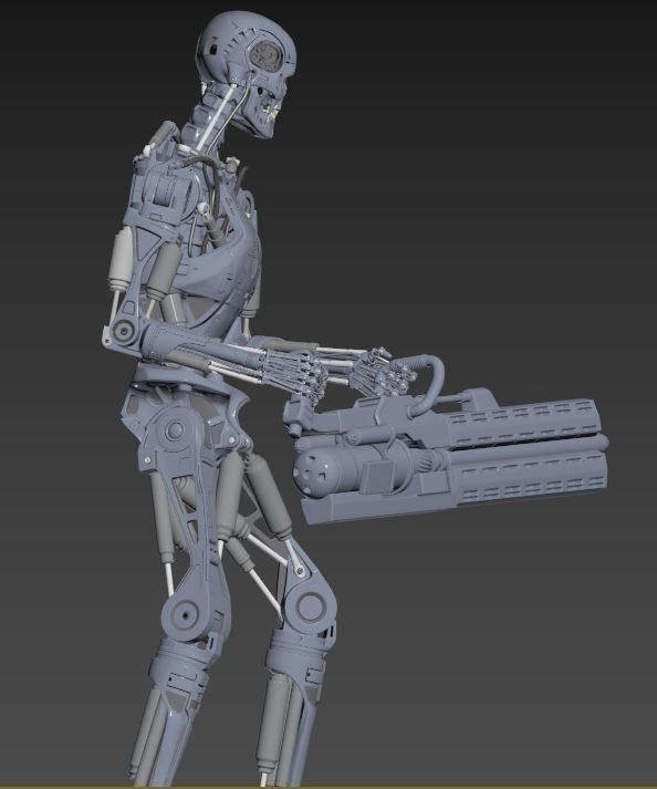 THE TERMINATOR T-800 3D model 3D printable | CGTrader