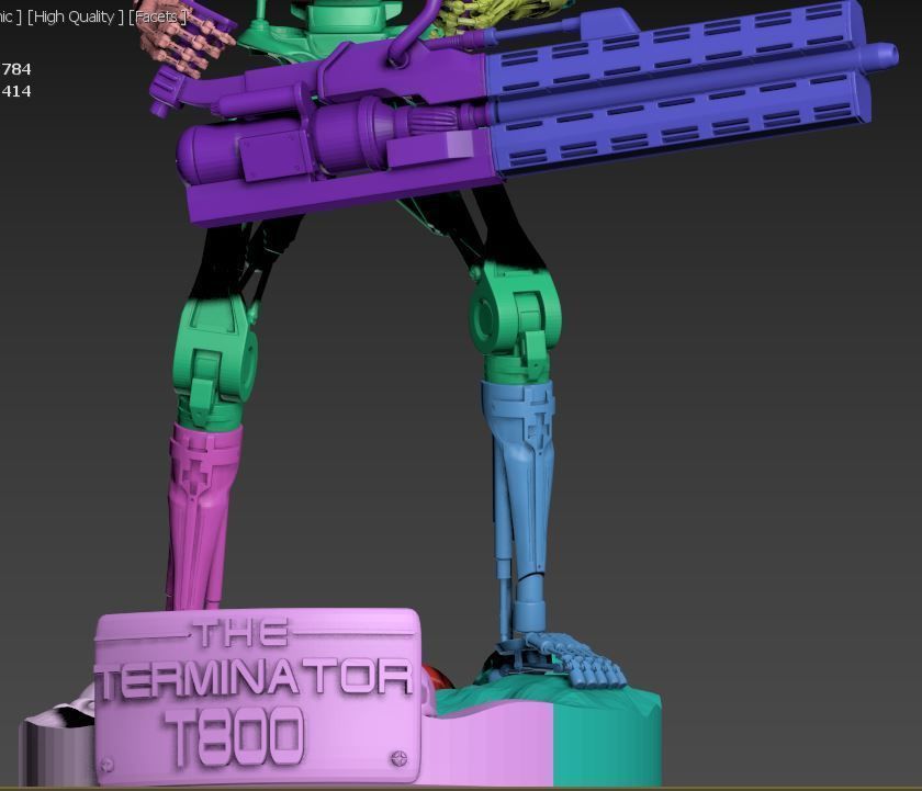 THE TERMINATOR T-800 3D model 3D printable | CGTrader