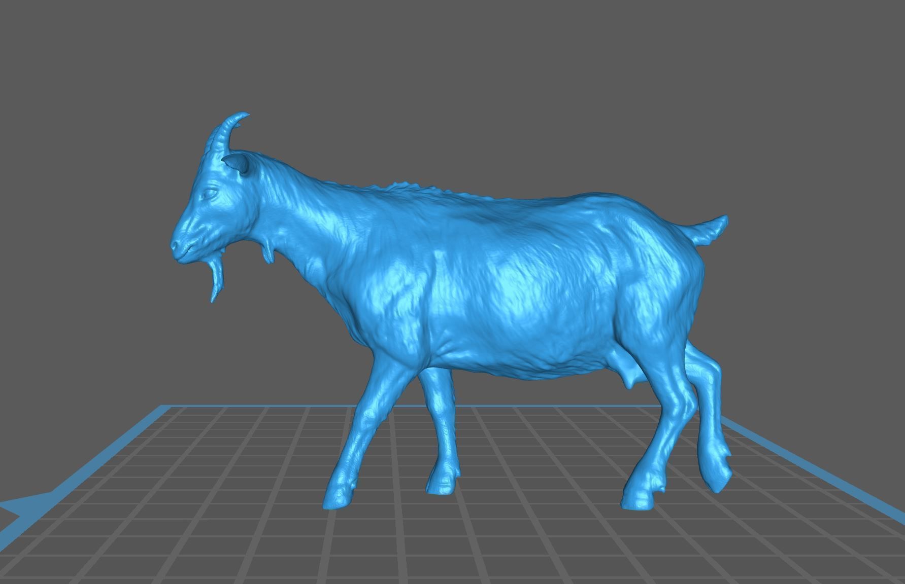 Walking realistic goat farm diorama for printing 3D model 3D printable ...