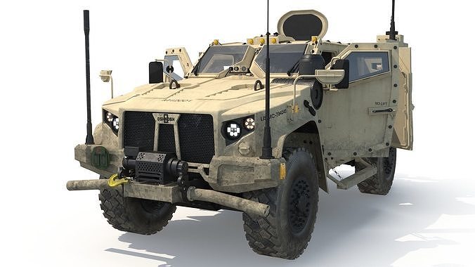 3D model Jltv Oshkosh VR / AR / low-poly | CGTrader