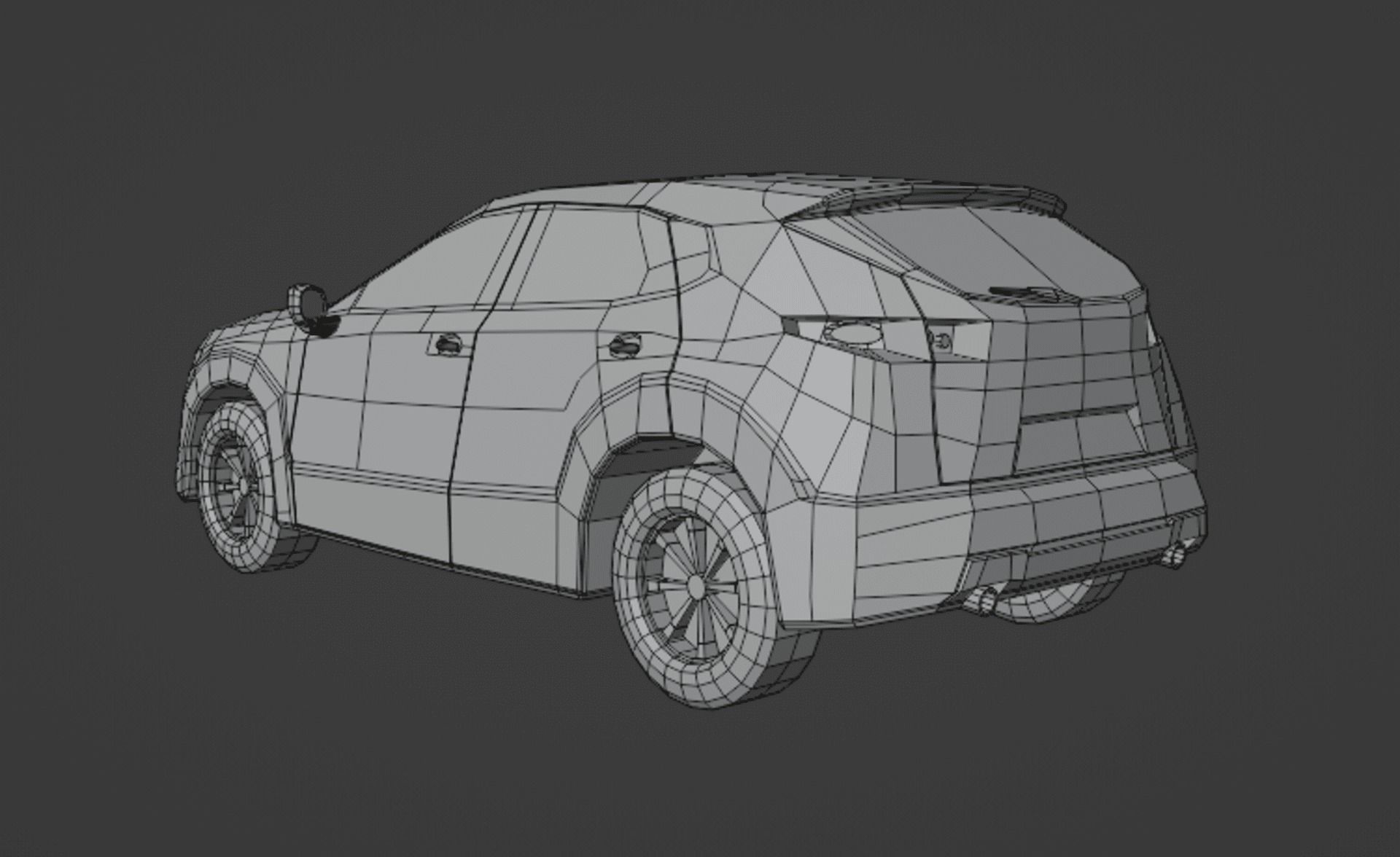3D model Low Poly SUV Cars VR / AR / low-poly | CGTrader