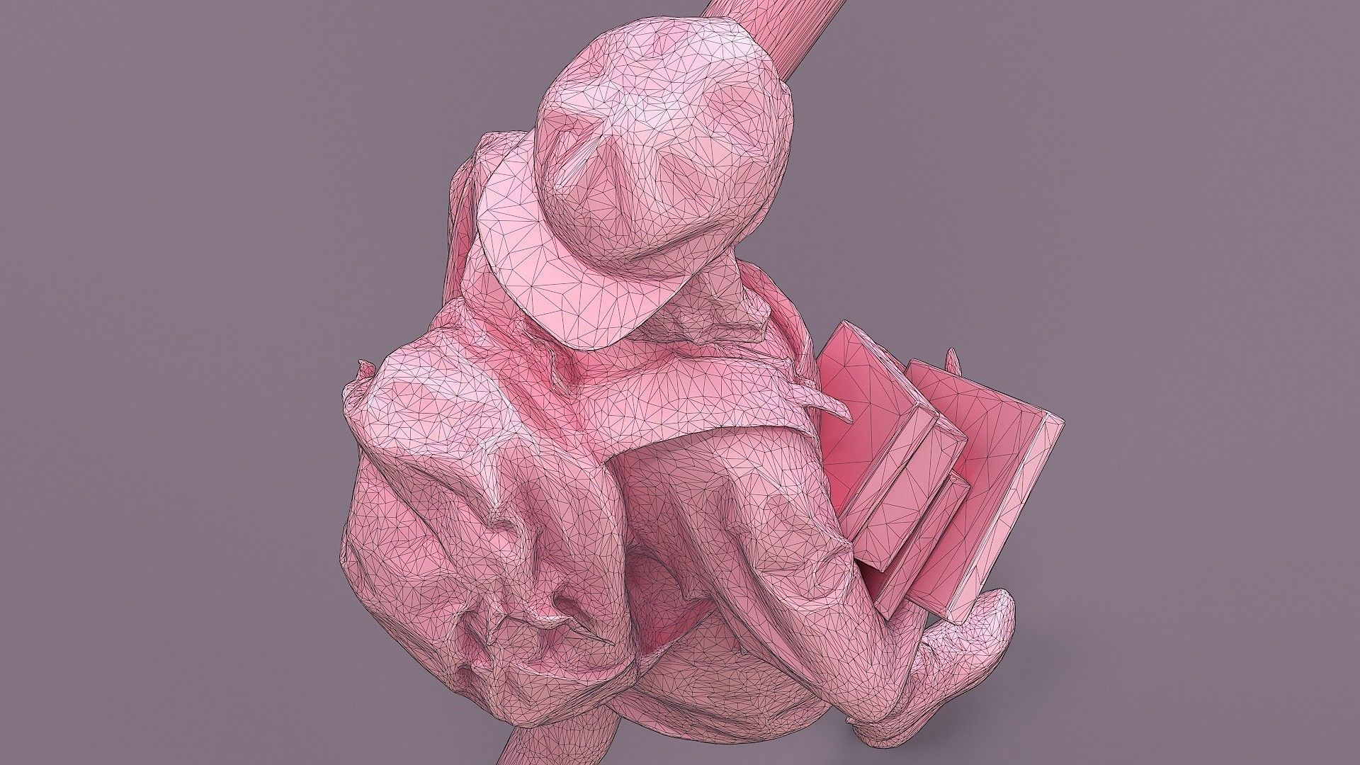 Student Girl 3D model | CGTrader