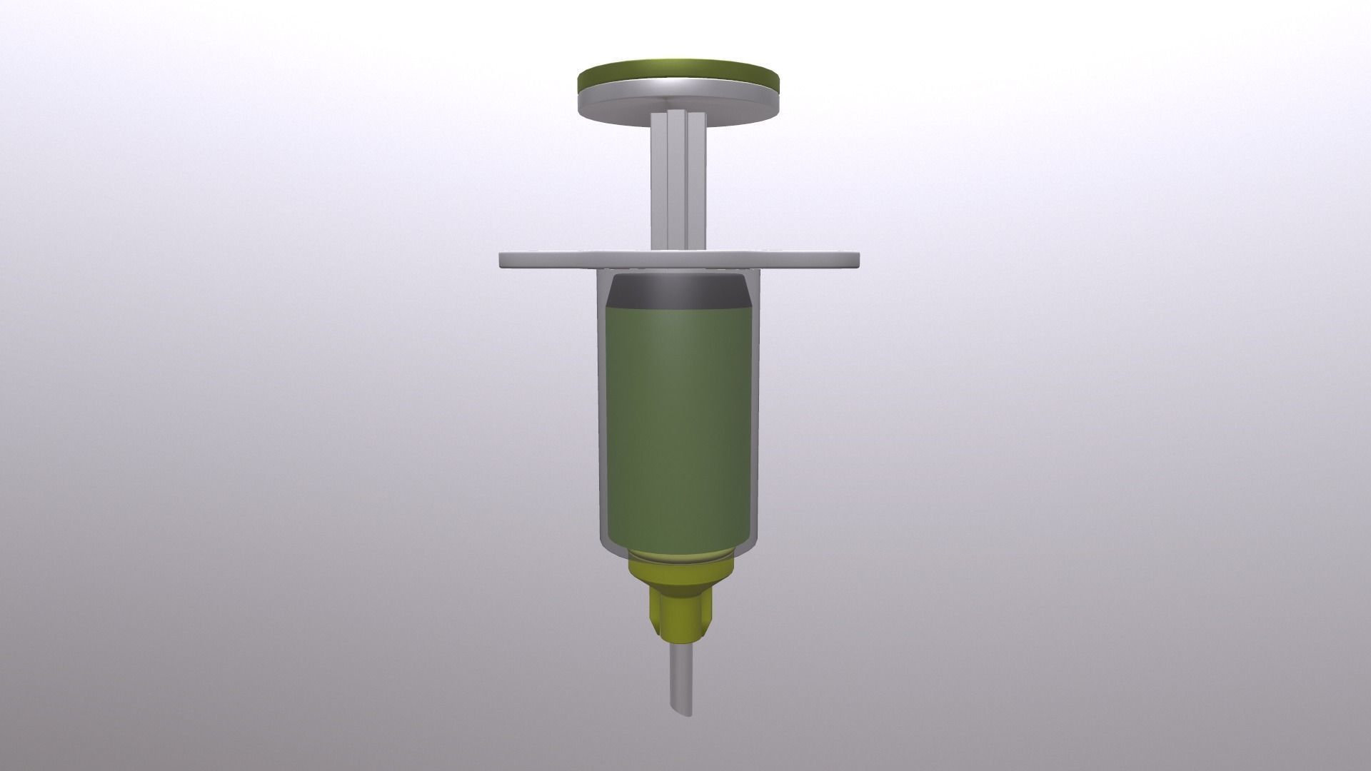 3D model Vaccine Syringe 2 VR / AR / low-poly | CGTrader