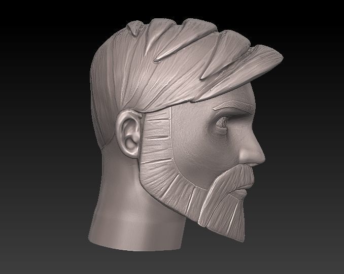 ONE6 Scale Head- General Kenobi- Obi Wan- Clone Wars Series ver 3D ...