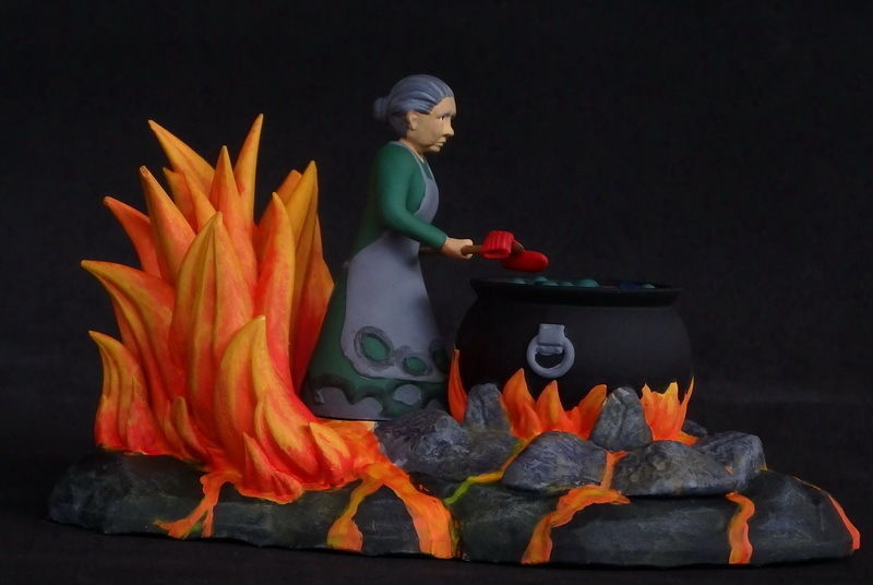 Mary Karras Your Mother Cooks socks In Hell 3D Statue STL 3D model 3D ...