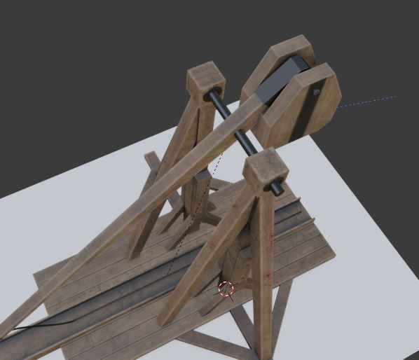 Medieval Trebuchet 3D model | CGTrader