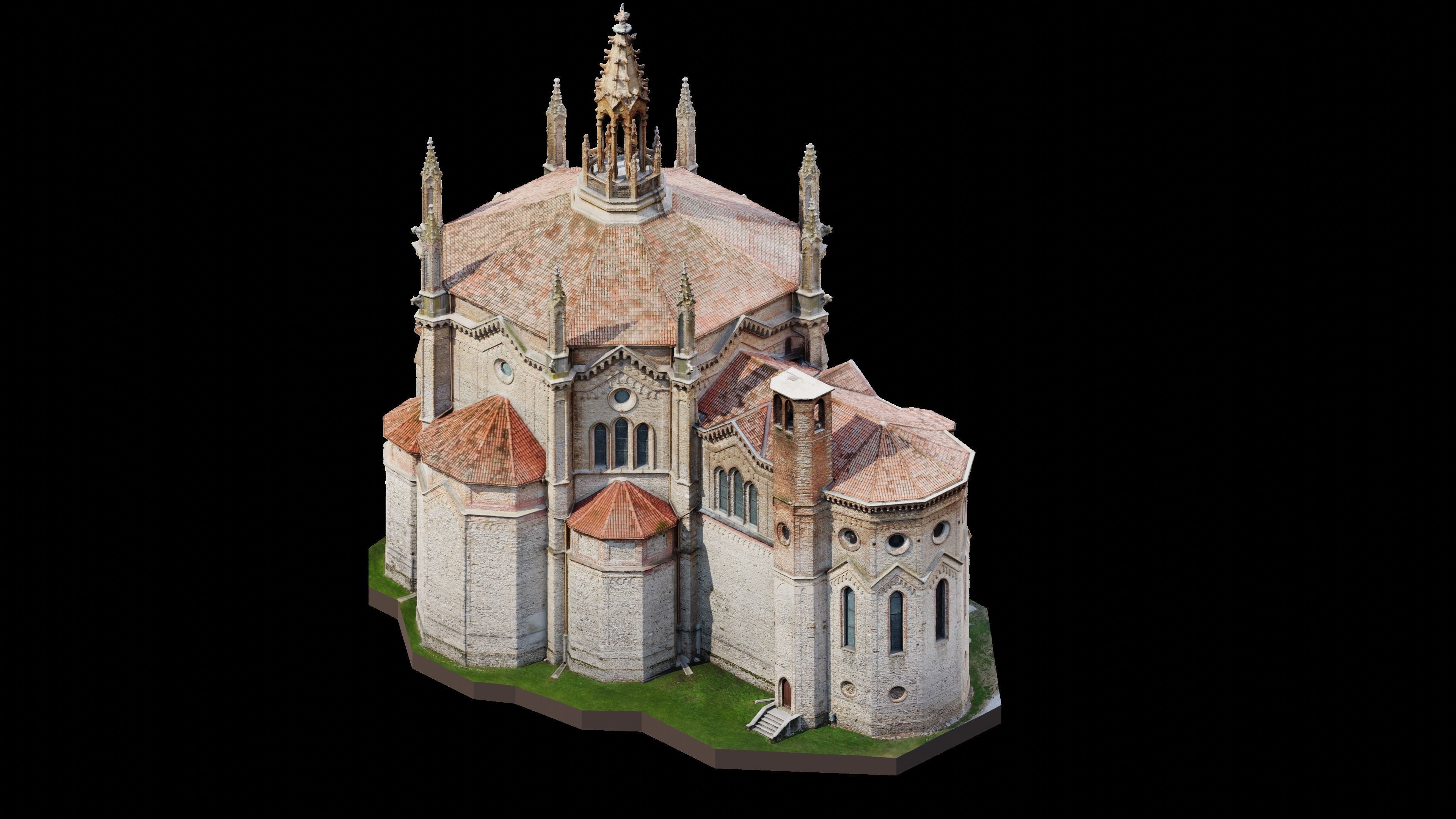 Duomo Mortegliano 3D model | CGTrader