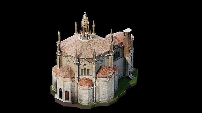 Duomo Mortegliano 3D model | CGTrader