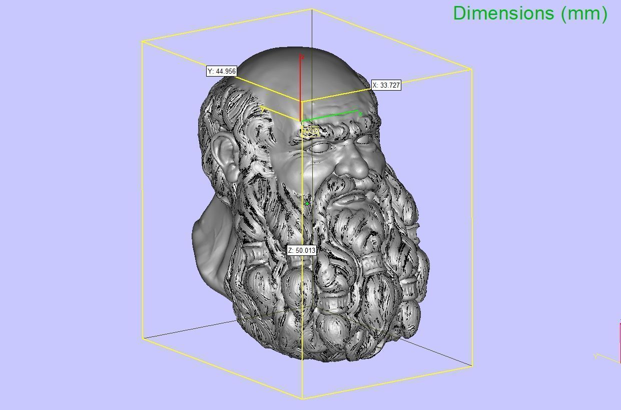 Dwarf Head 3D model 3D printable | CGTrader
