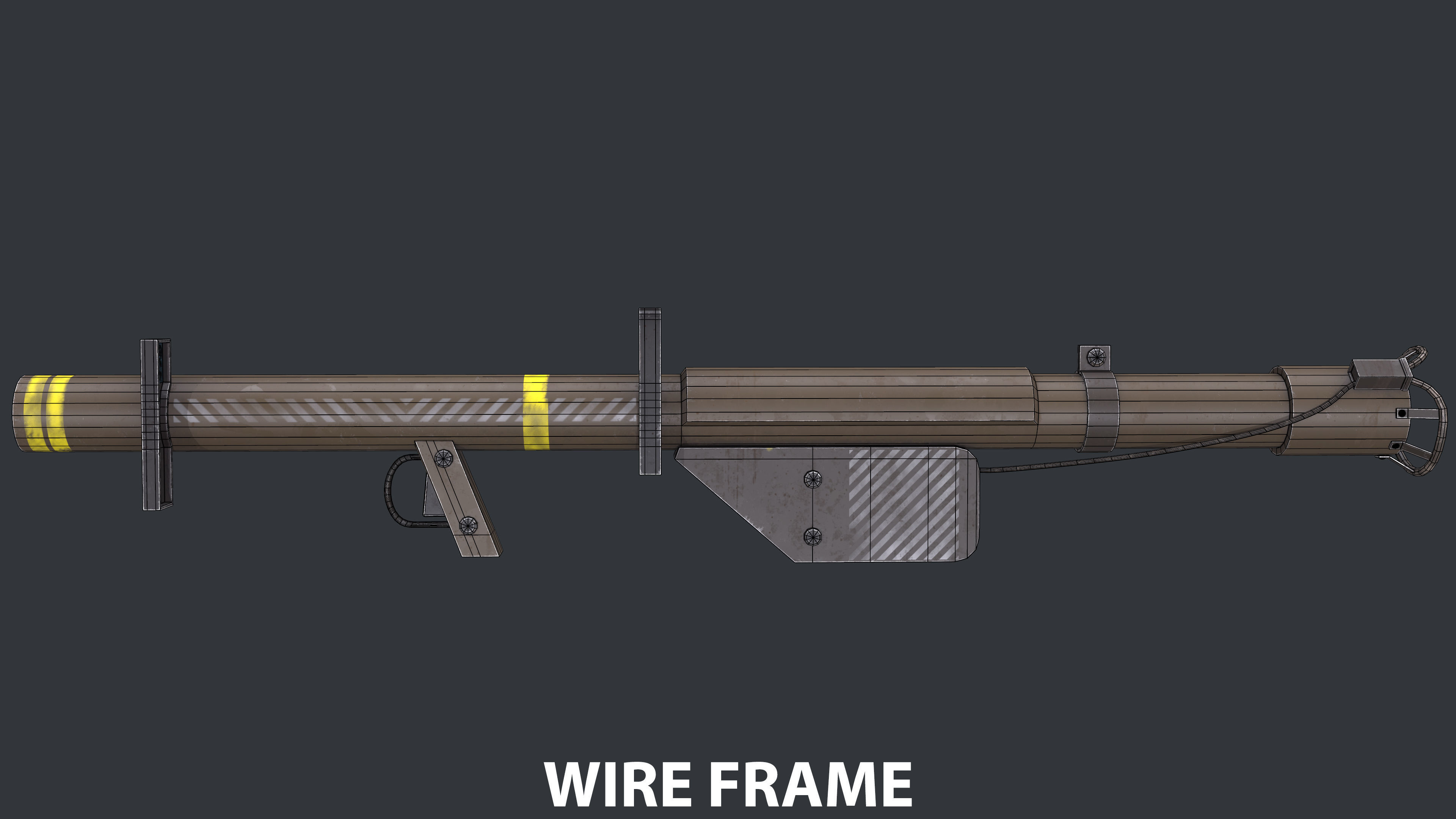 3D model Rocket Launcher Game Ready 8 VR / AR / low-poly | CGTrader