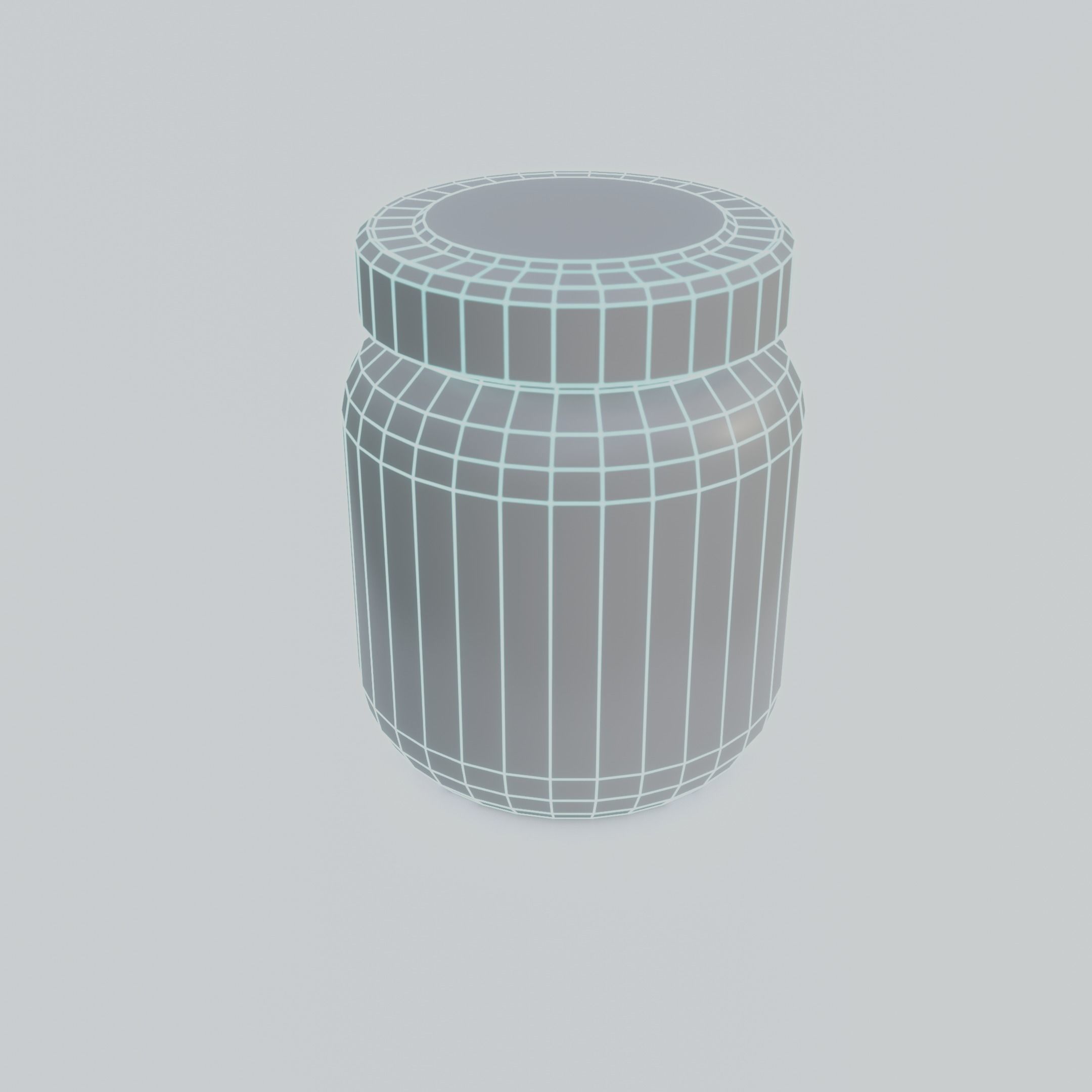 Glass Jar free 3D model | CGTrader