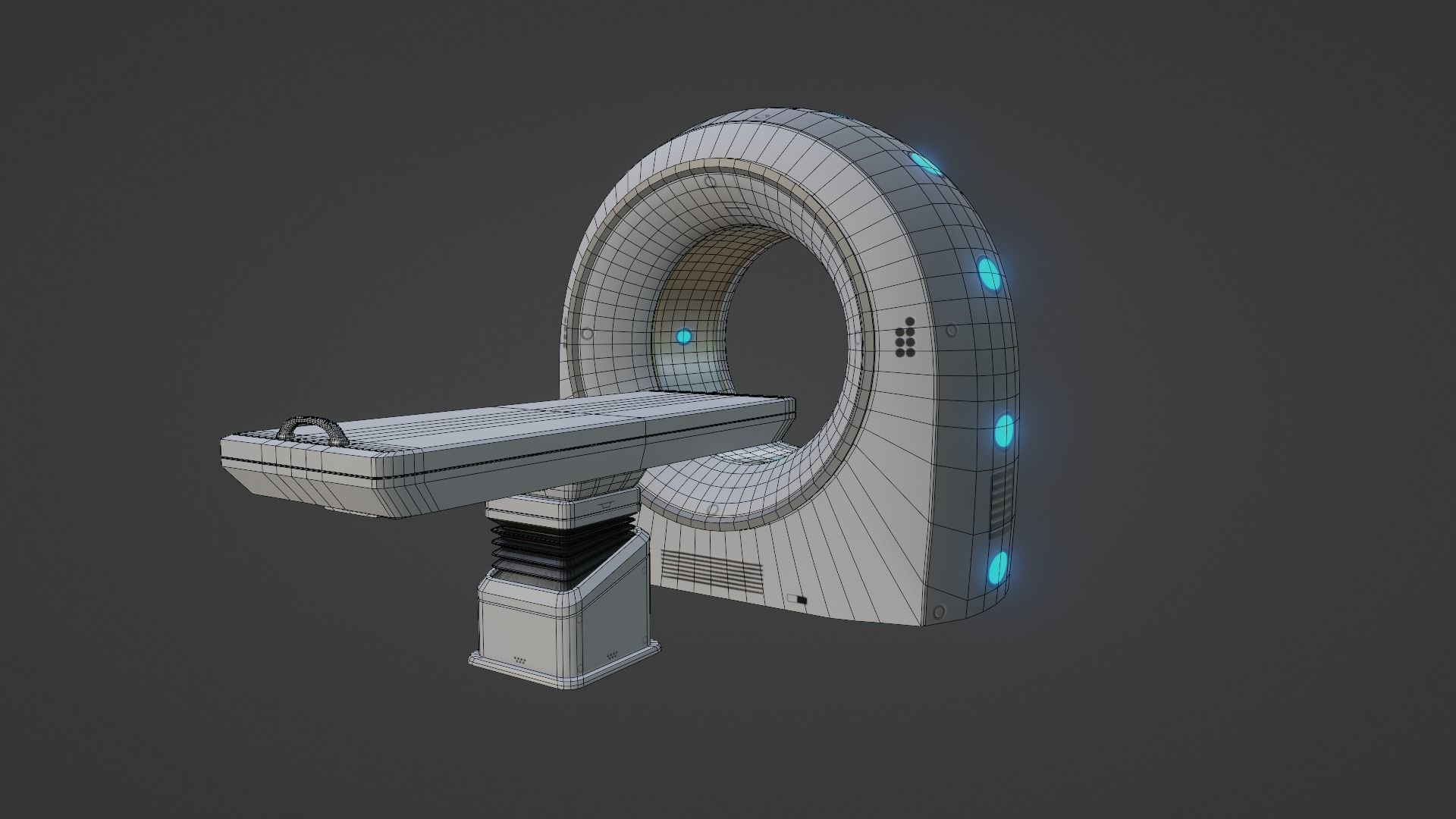 3D model CT Scanner VR / AR / low-poly | CGTrader
