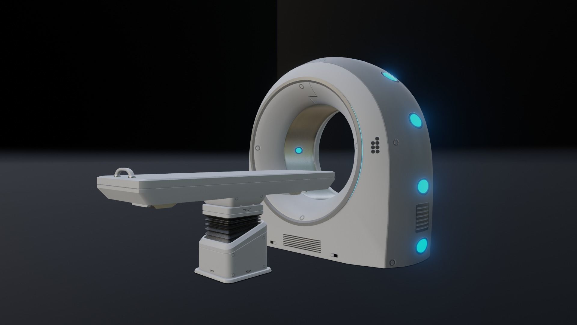 3D model CT Scanner VR / AR / low-poly | CGTrader