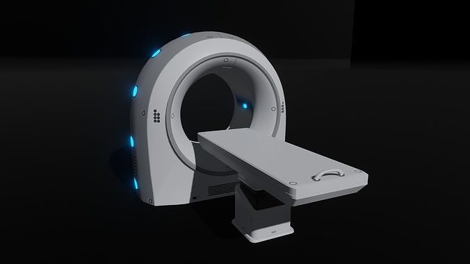 3D model CT Scanner VR / AR / low-poly | CGTrader