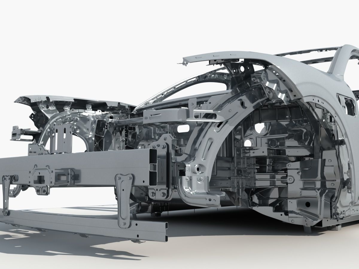 Car Frame 3D model | CGTrader