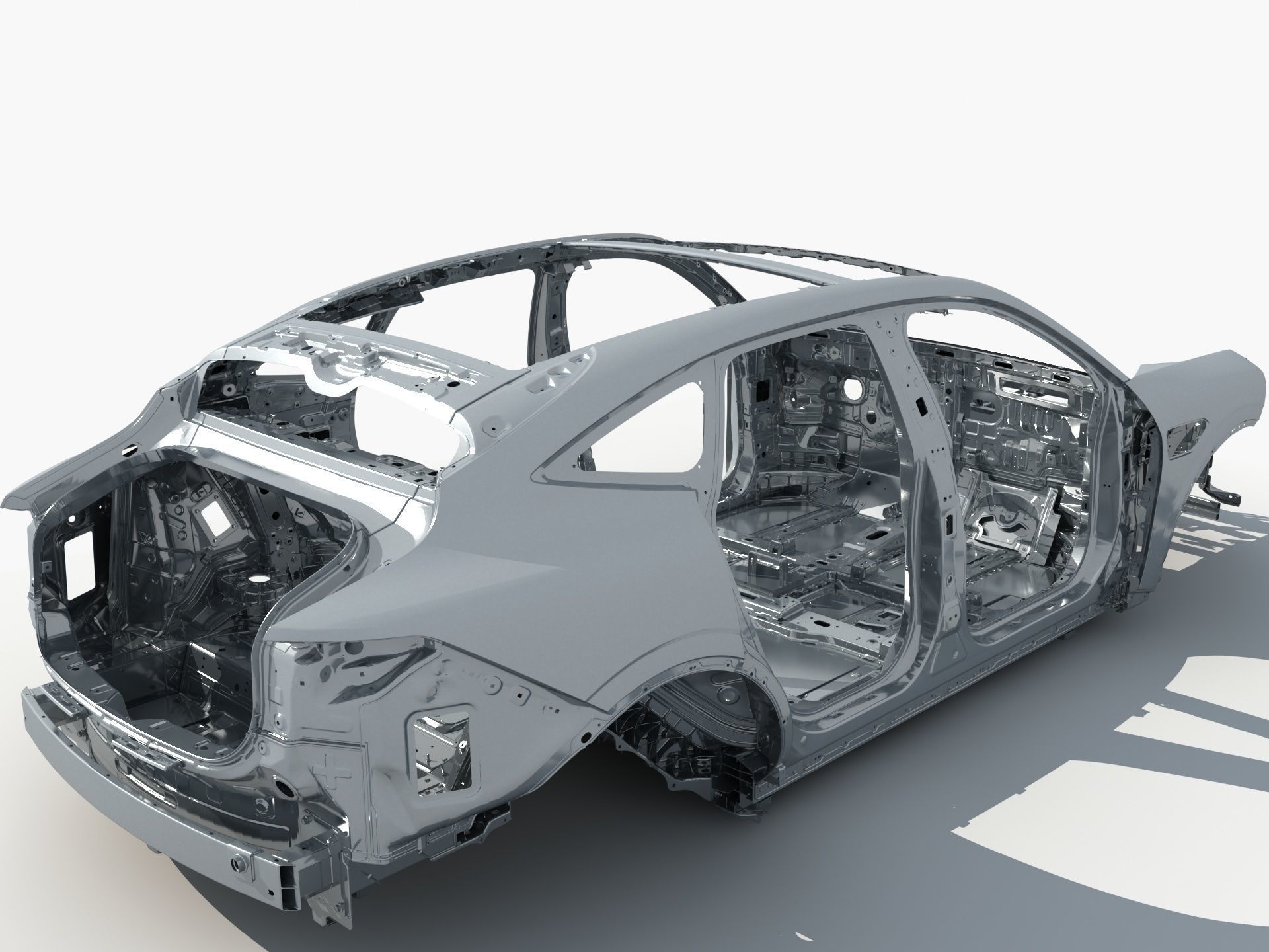 Car Frame 3D model | CGTrader