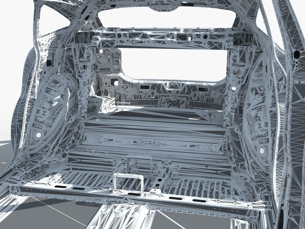 Car Frame 3D model | CGTrader