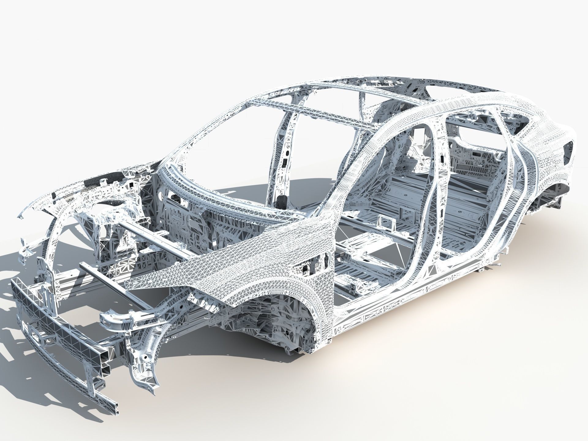 Car Frame 3D model | CGTrader
