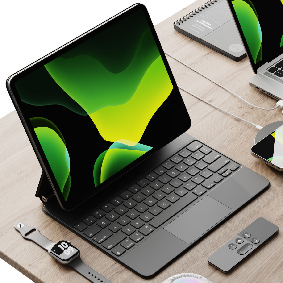 Apple Set 6 3D model | CGTrader