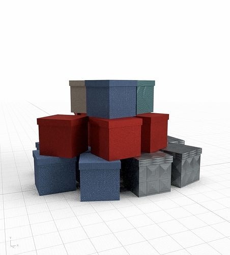 boxes 3D model | CGTrader
