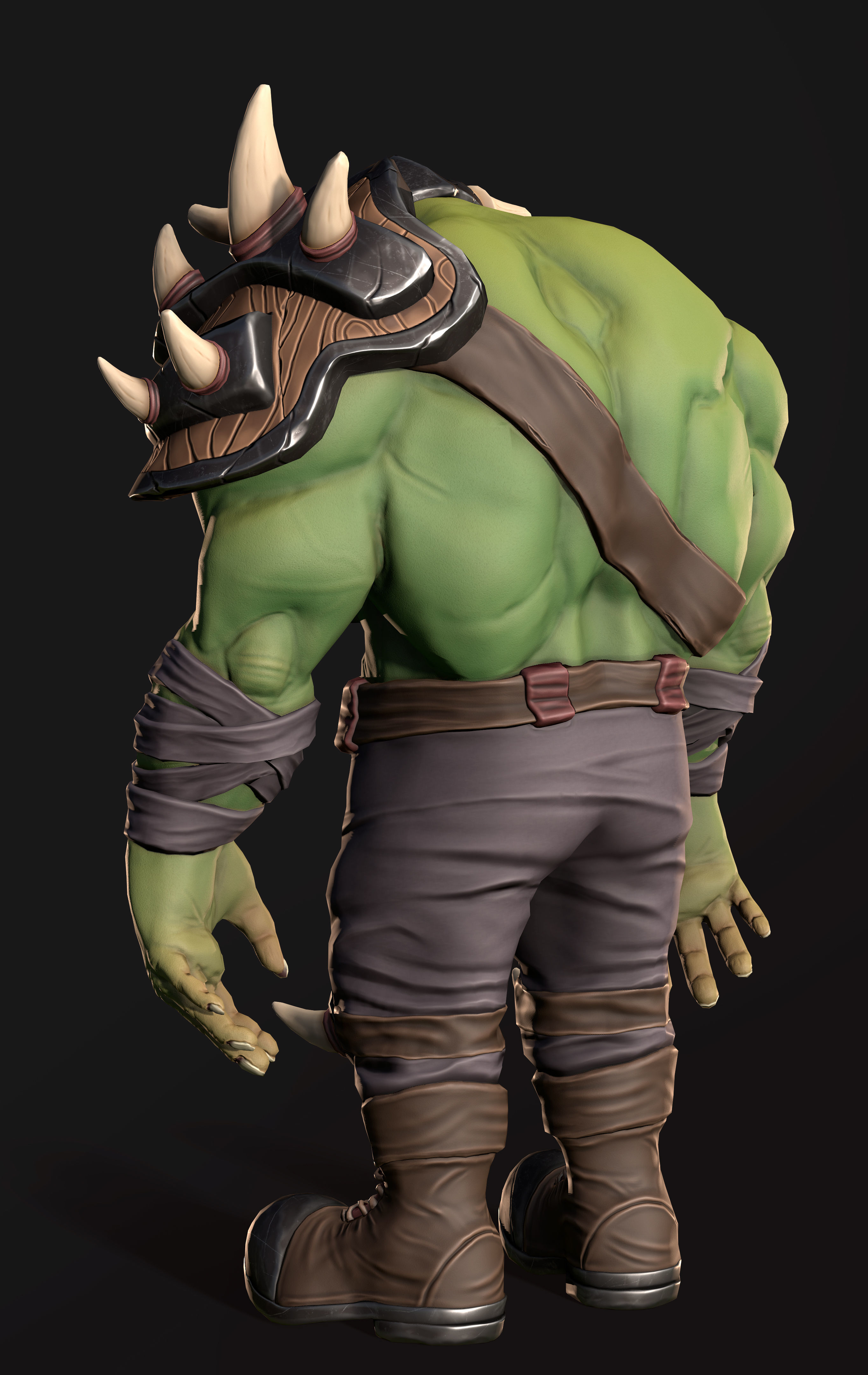 Fantasy Characters Pack Orc Ogre and Goblin 3D Model Collection | CGTrader