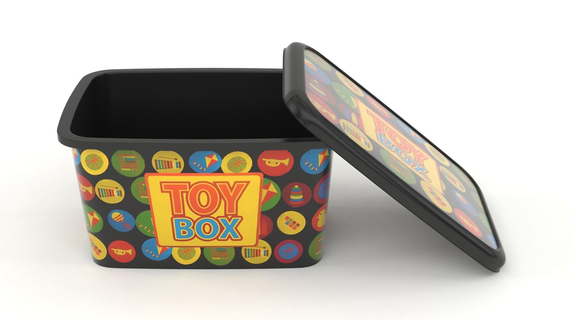 Toy Box 3D model | CGTrader