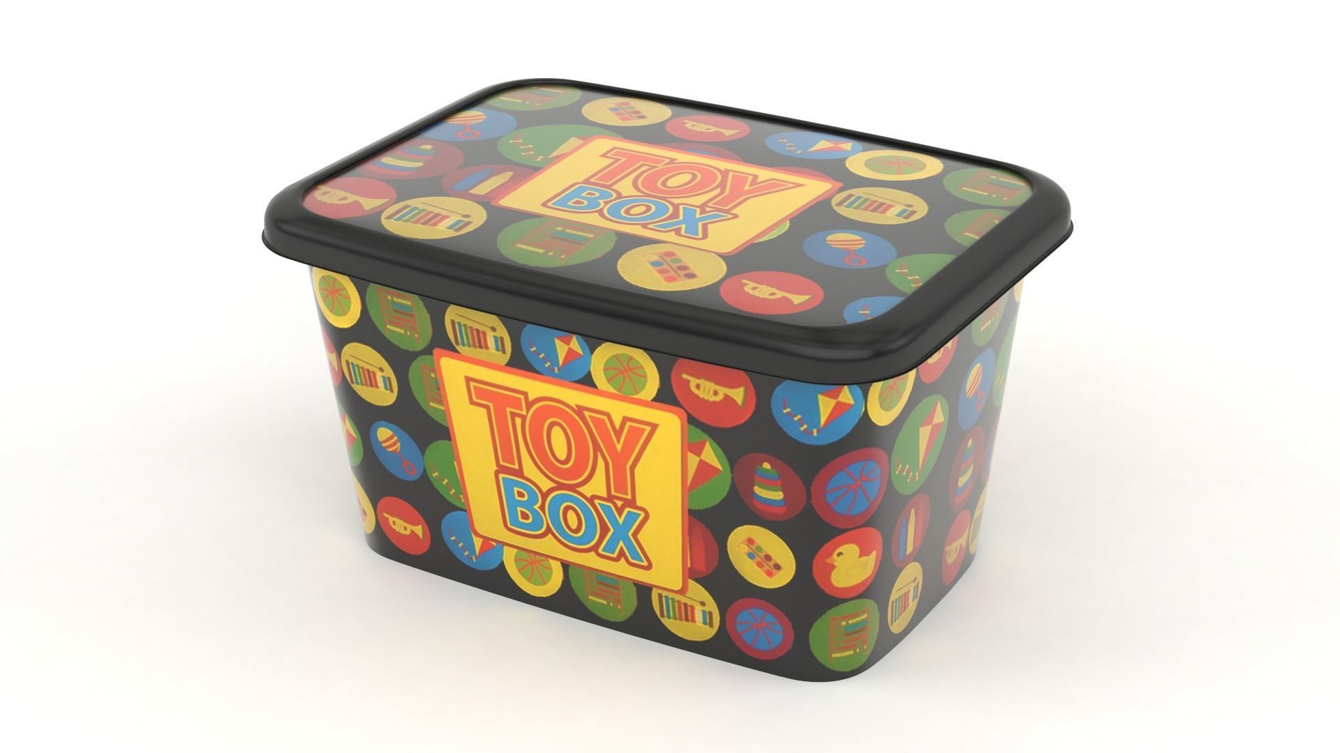 Toy Box 3D model | CGTrader