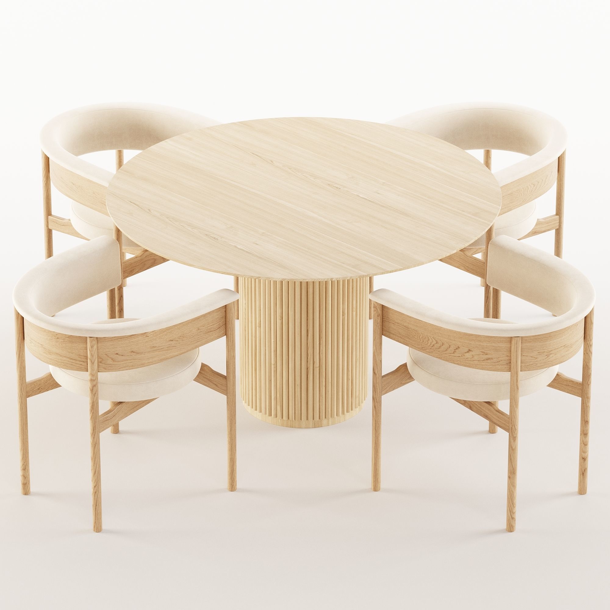 Dining Set 27 3D model | CGTrader