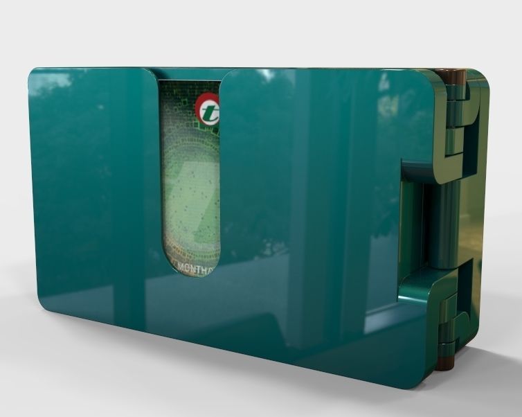 ATM-VISA Card Holder 3D model 3D printable | CGTrader