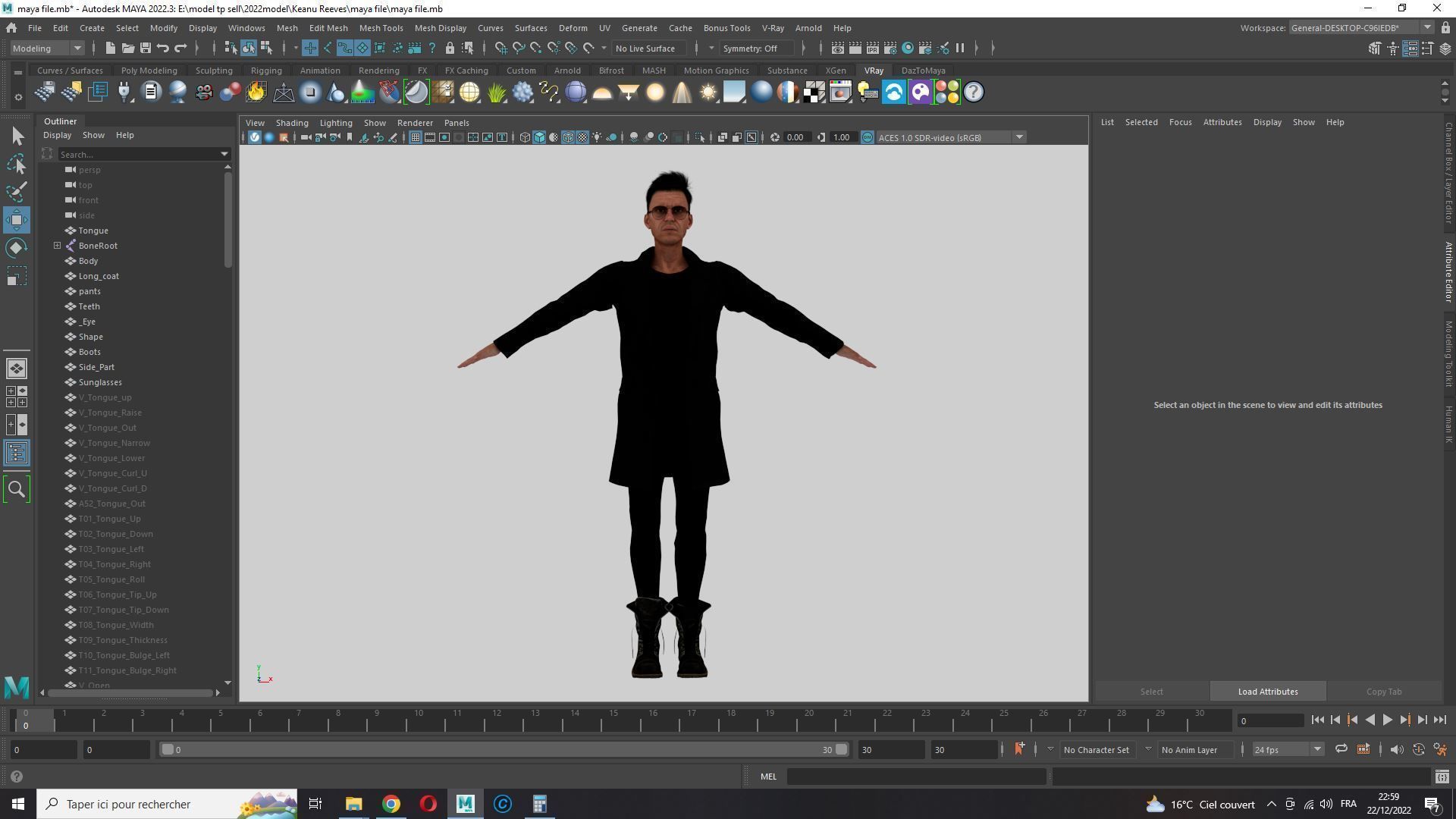 3D model Realistic Secret Agent Man Ready unreal Blender VR / AR / low-poly | CGTrader