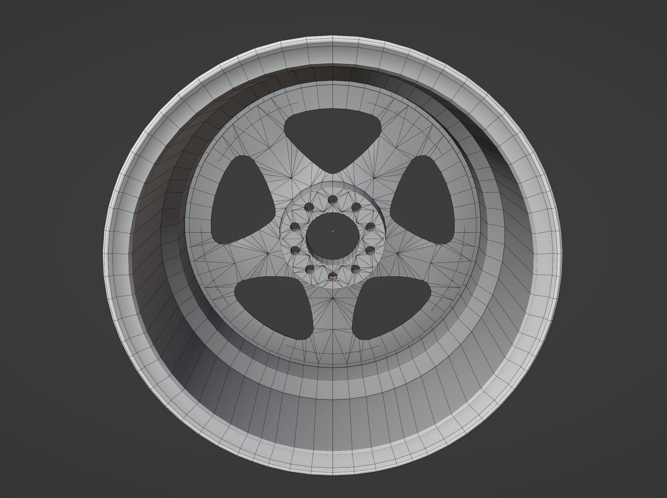 3D model Rays Nismo LMGT1 - 3 Piece Wheels - Game Ready VR / AR / low ...