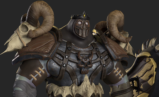 3D model Death Knight VR / AR / low-poly | CGTrader