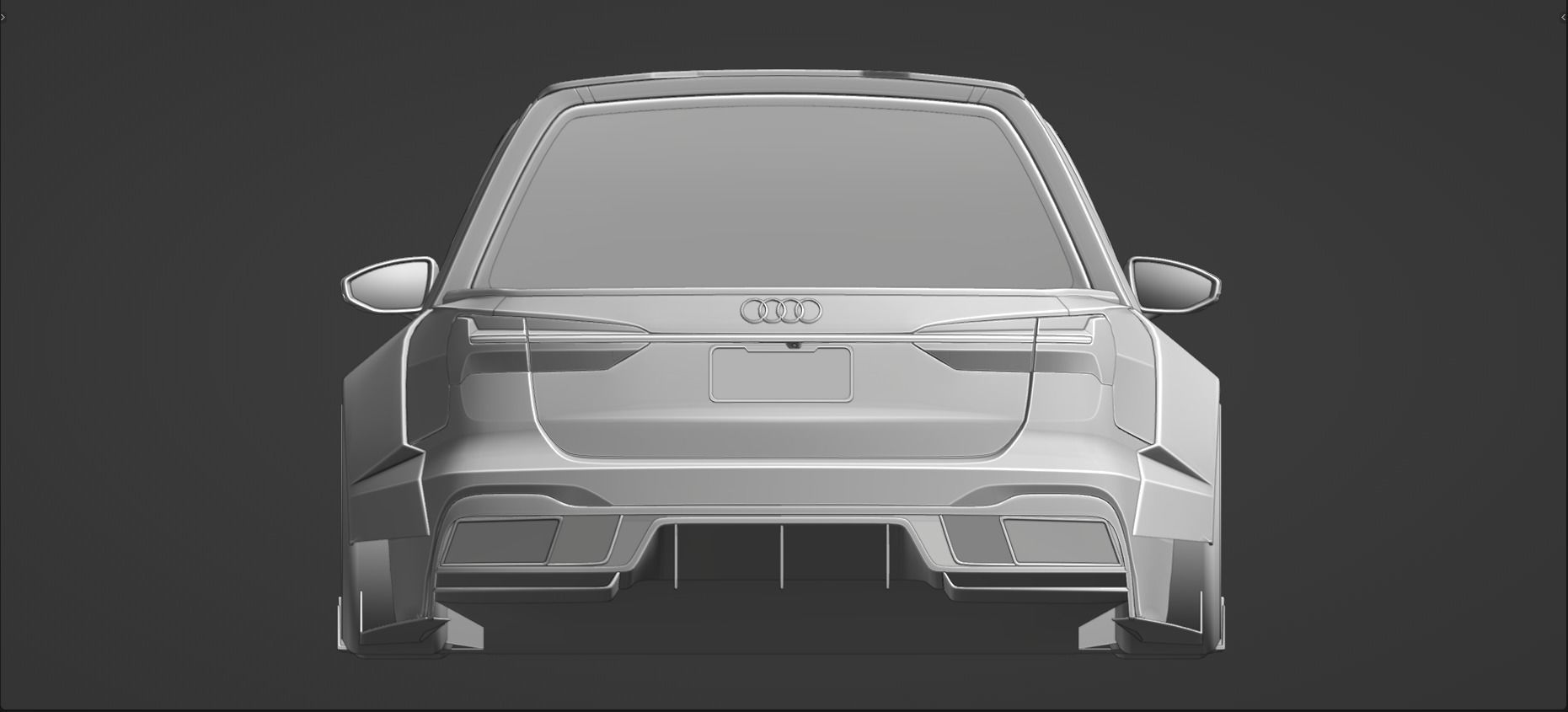 Audi RS6 Avant 2020 Pickup HugoSilva 3D model | CGTrader