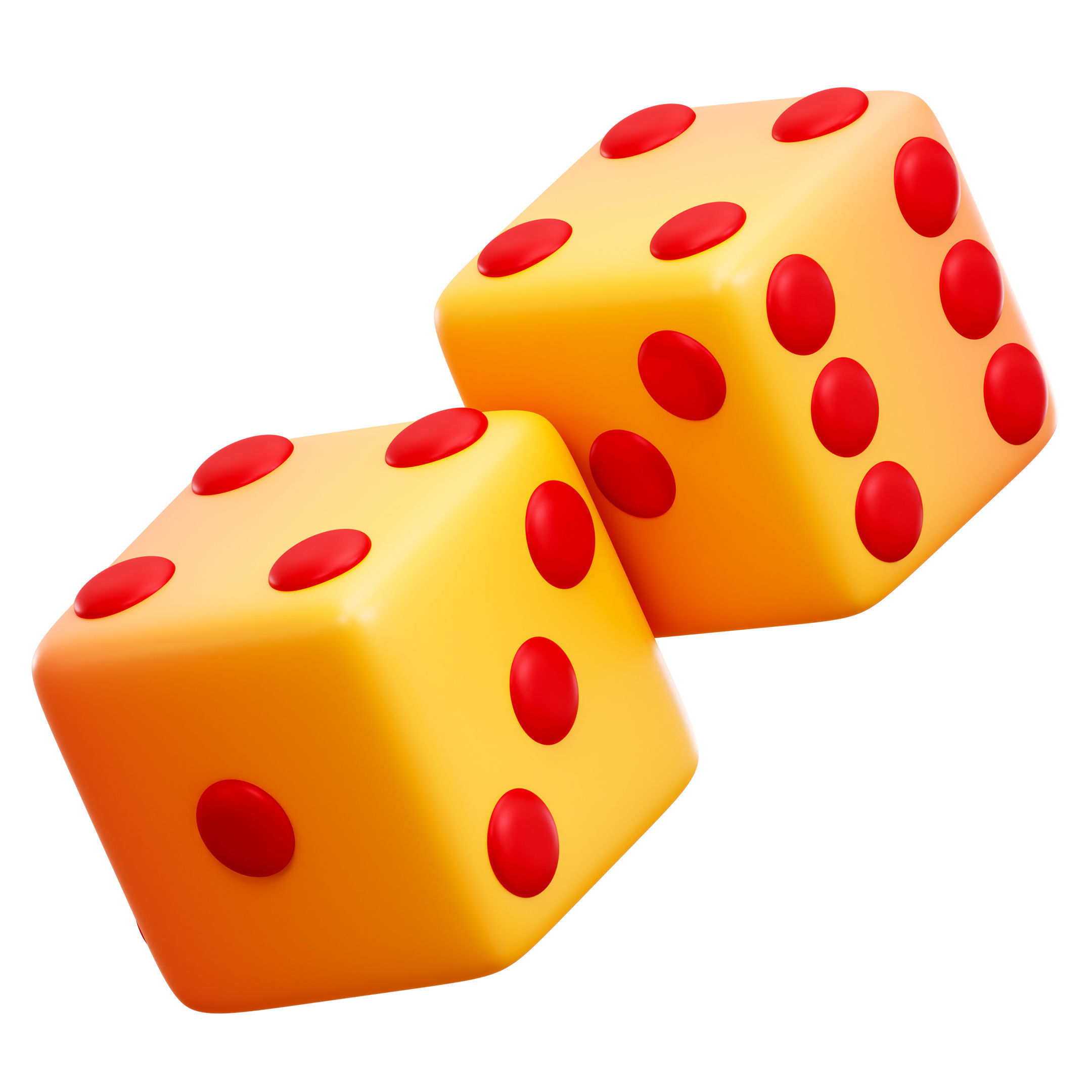 3D model Dice 3D Icon VR / AR / low-poly | CGTrader