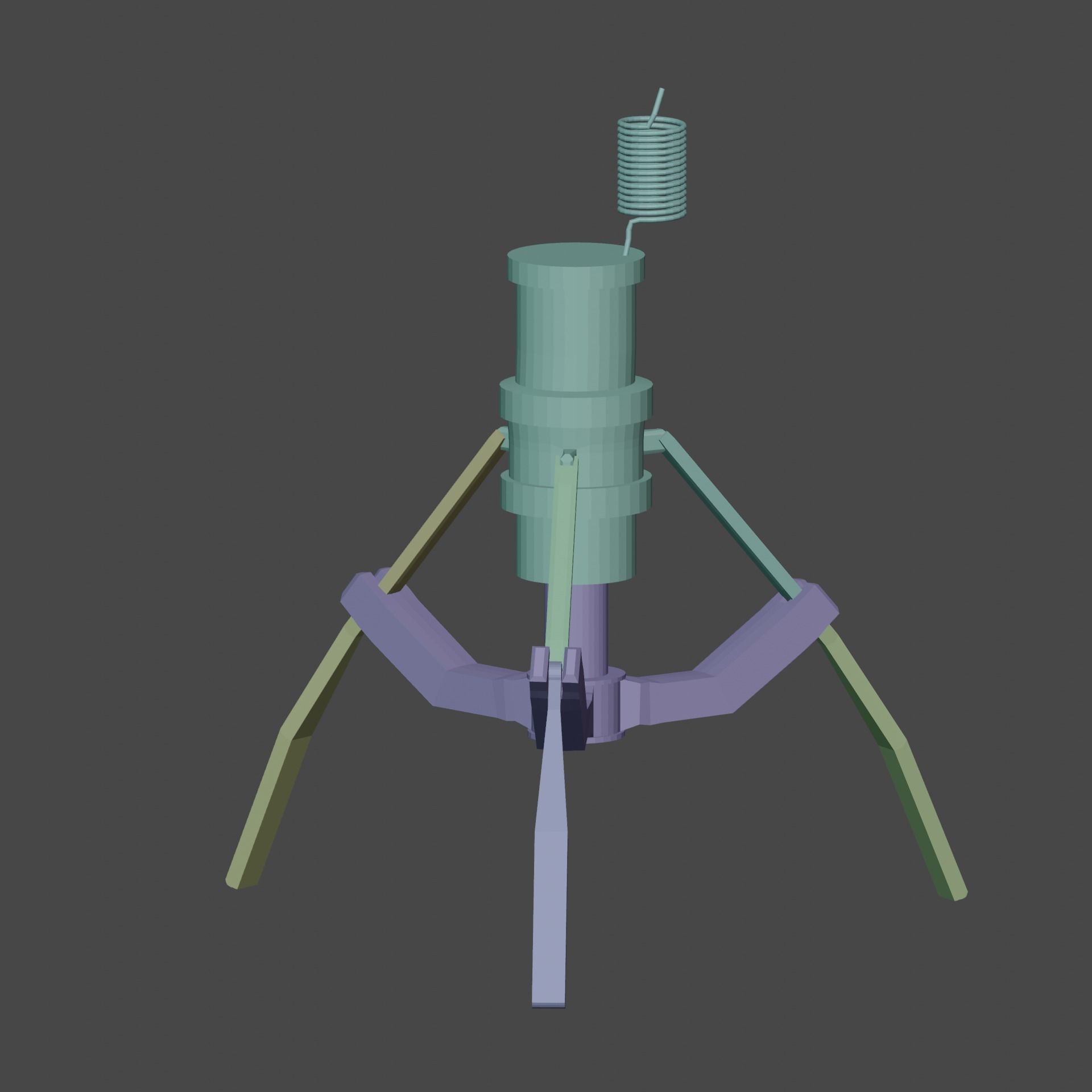 Crane Claw Machine Only Claw 3D model | CGTrader