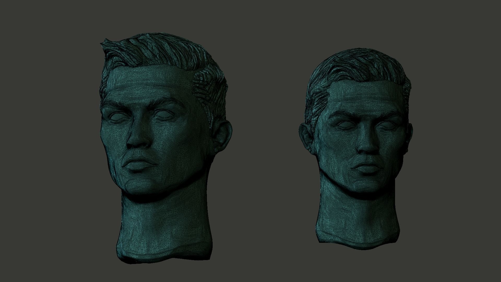 Ronaldo 3D model 3D printable | CGTrader