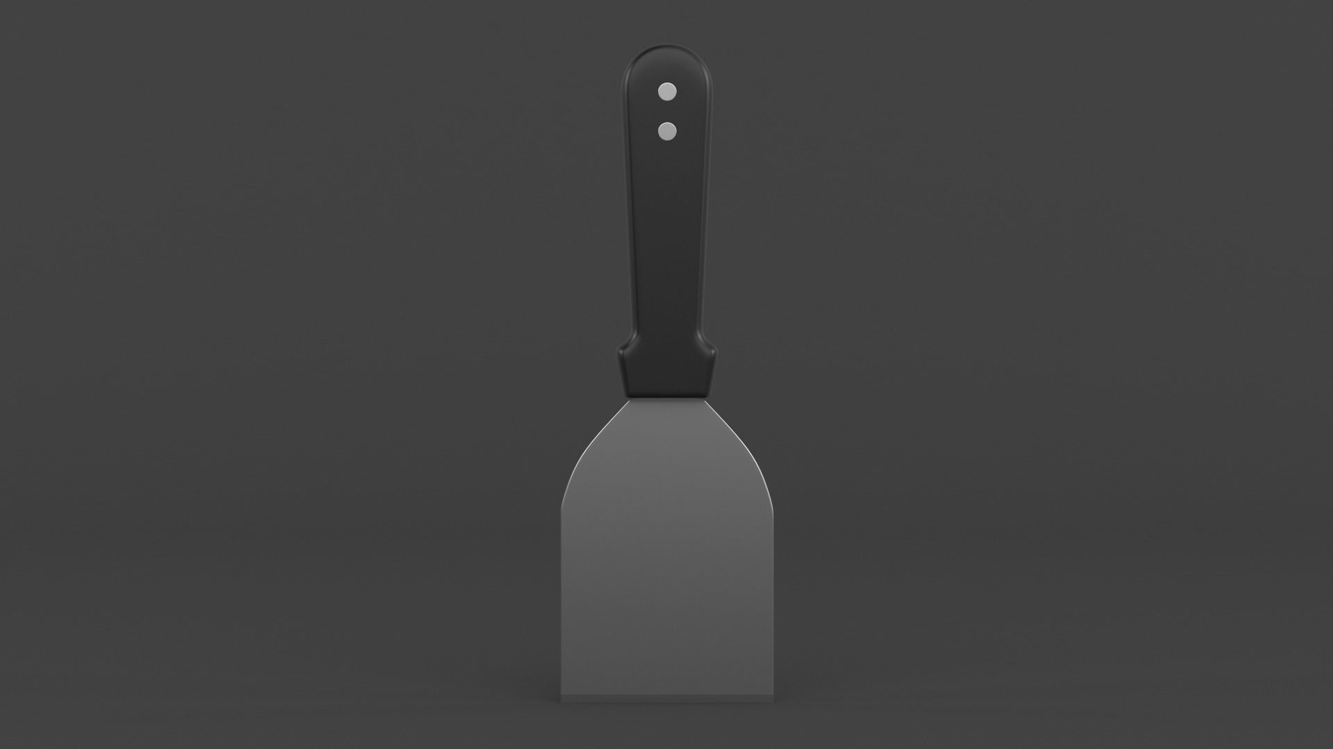 Steel Spatula free 3D model | CGTrader
