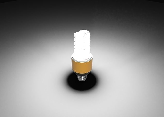 LED Bulb 3D model 3D printable | CGTrader