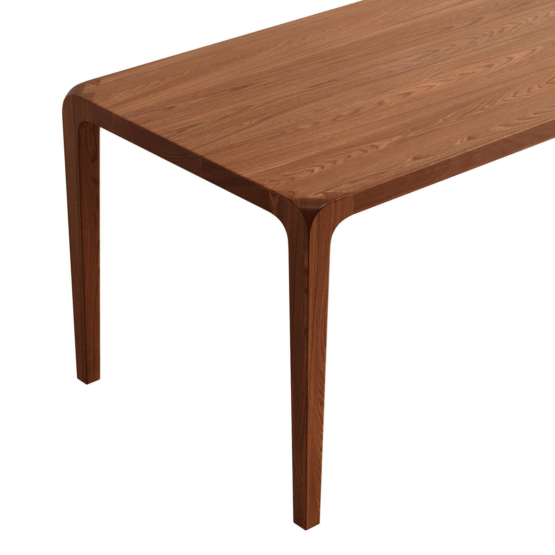 Wooden Dining Table ID 337 3D model | CGTrader