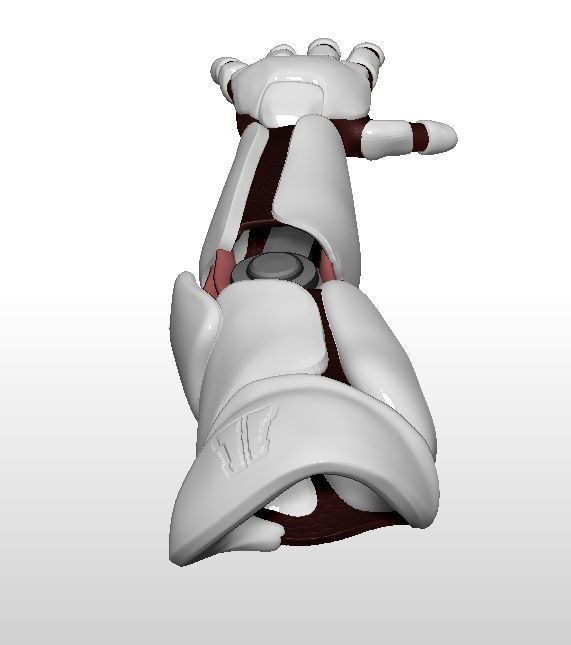 Cyborg Arm Left Hand Concept 3D model | CGTrader