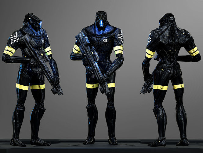 3D model K-Tron VR / AR / low-poly rigged | CGTrader