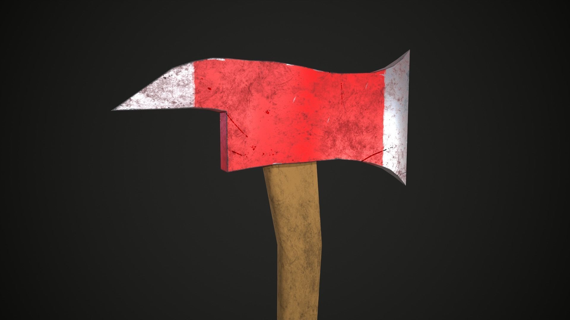 fire Axe 3d model 3D model | CGTrader