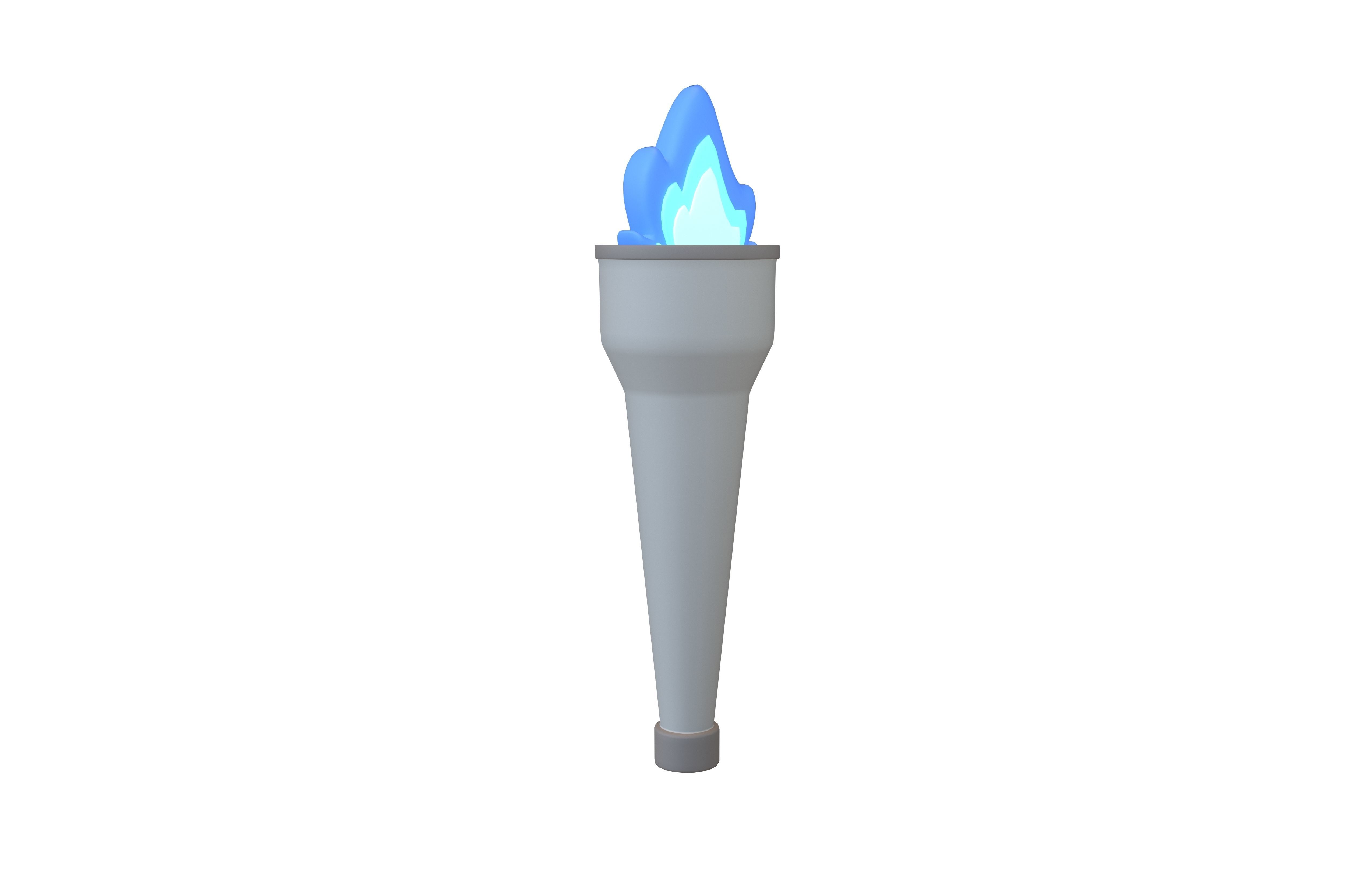3D model Torch v2 002 VR / AR / low-poly | CGTrader