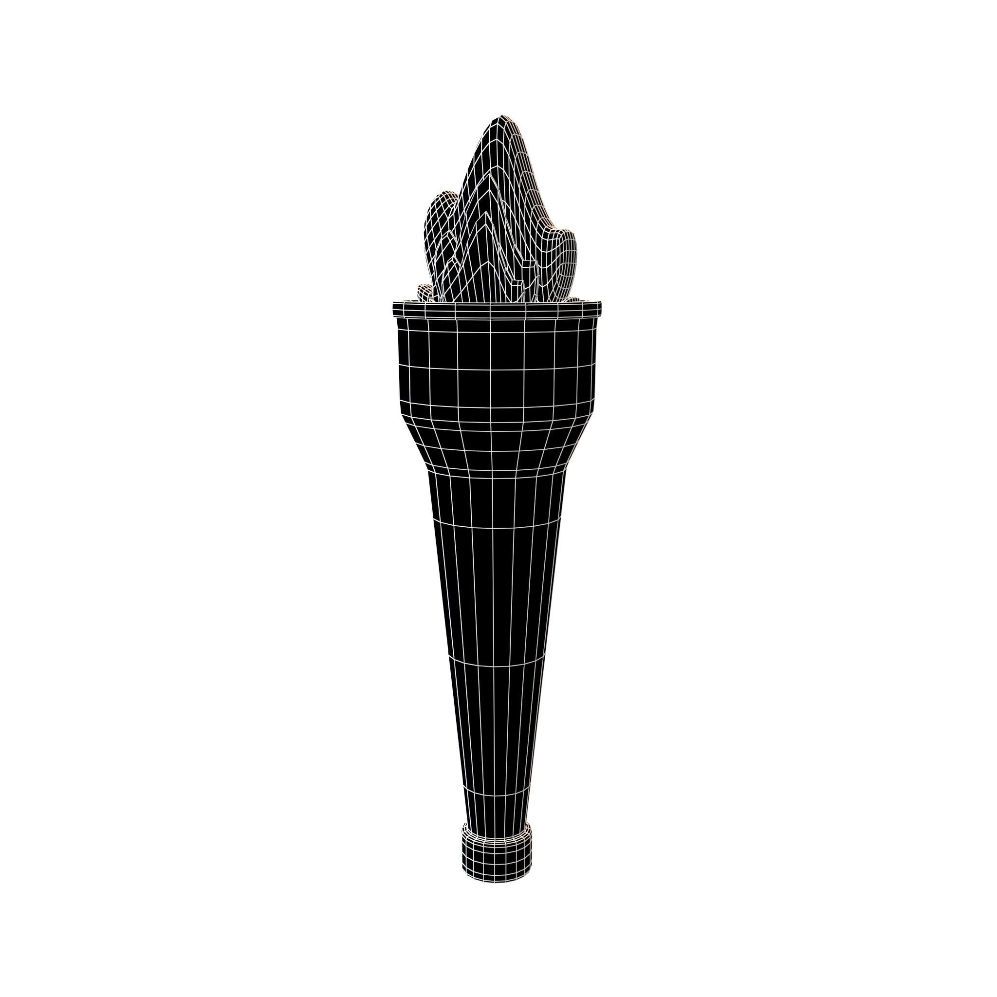 3D model Torch v2 003 VR / AR / low-poly | CGTrader