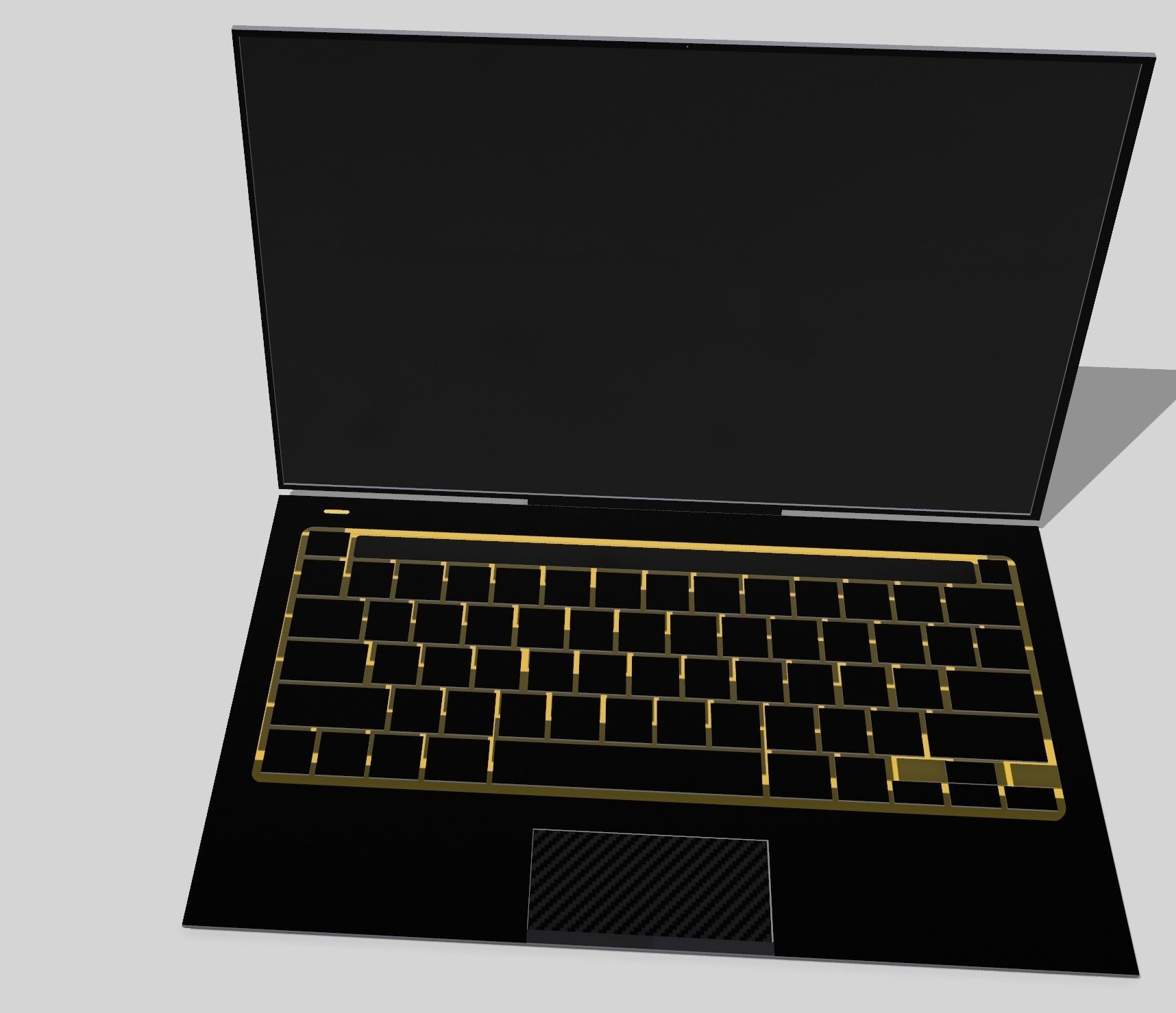Laptop free 3D model 3D printable | CGTrader
