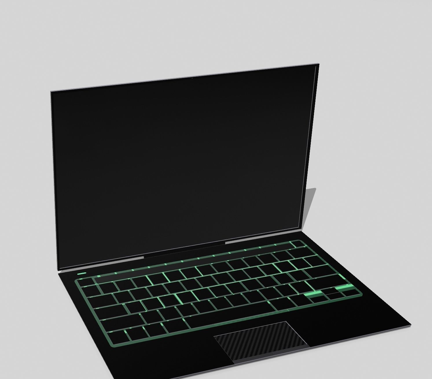 Laptop free 3D model 3D printable | CGTrader