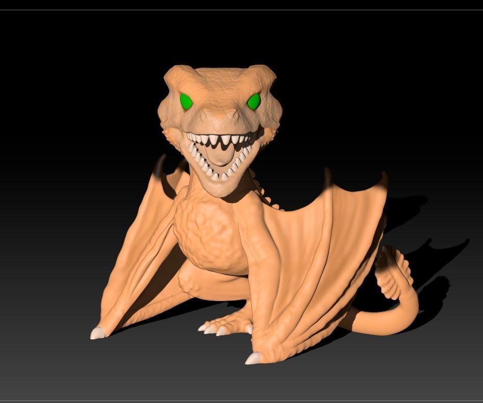 Funko Syrax - House of the Dragon 3D model 3D printable | CGTrader