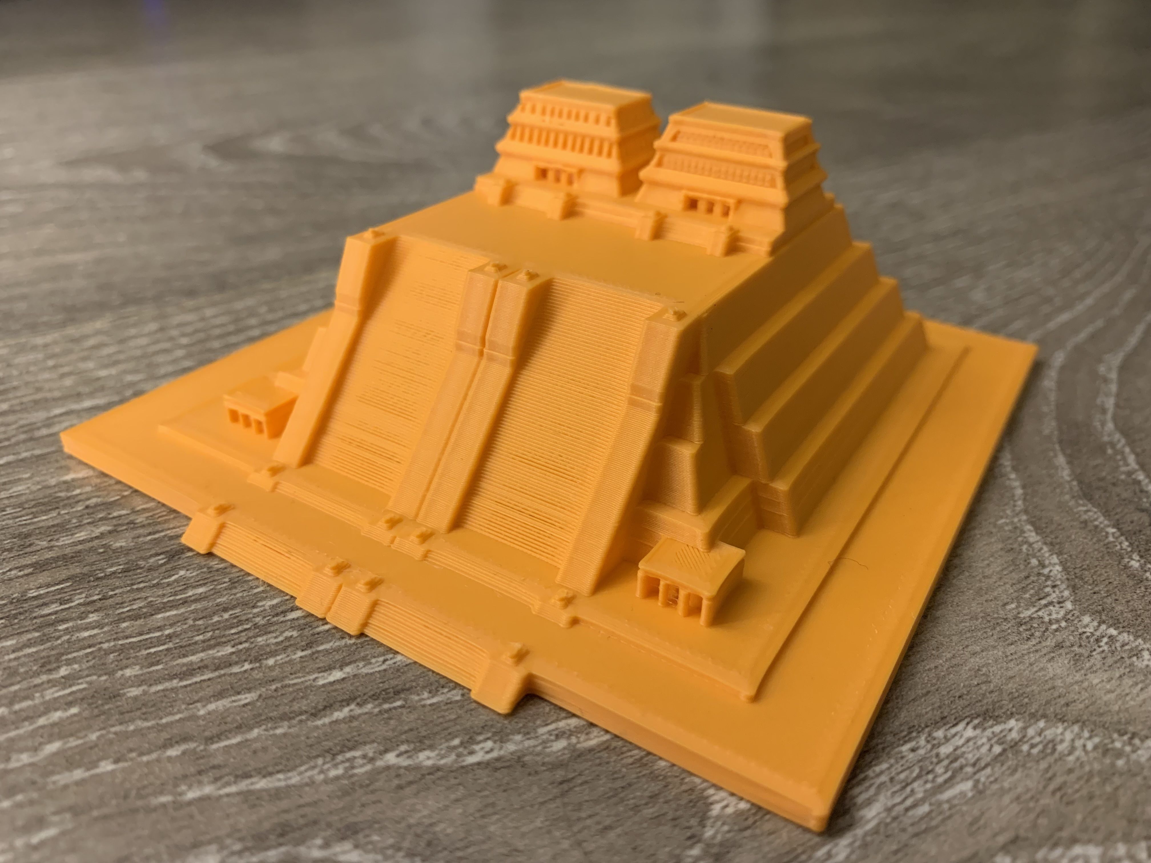 Tenochtitlan Temple 3D model 3D printable | CGTrader