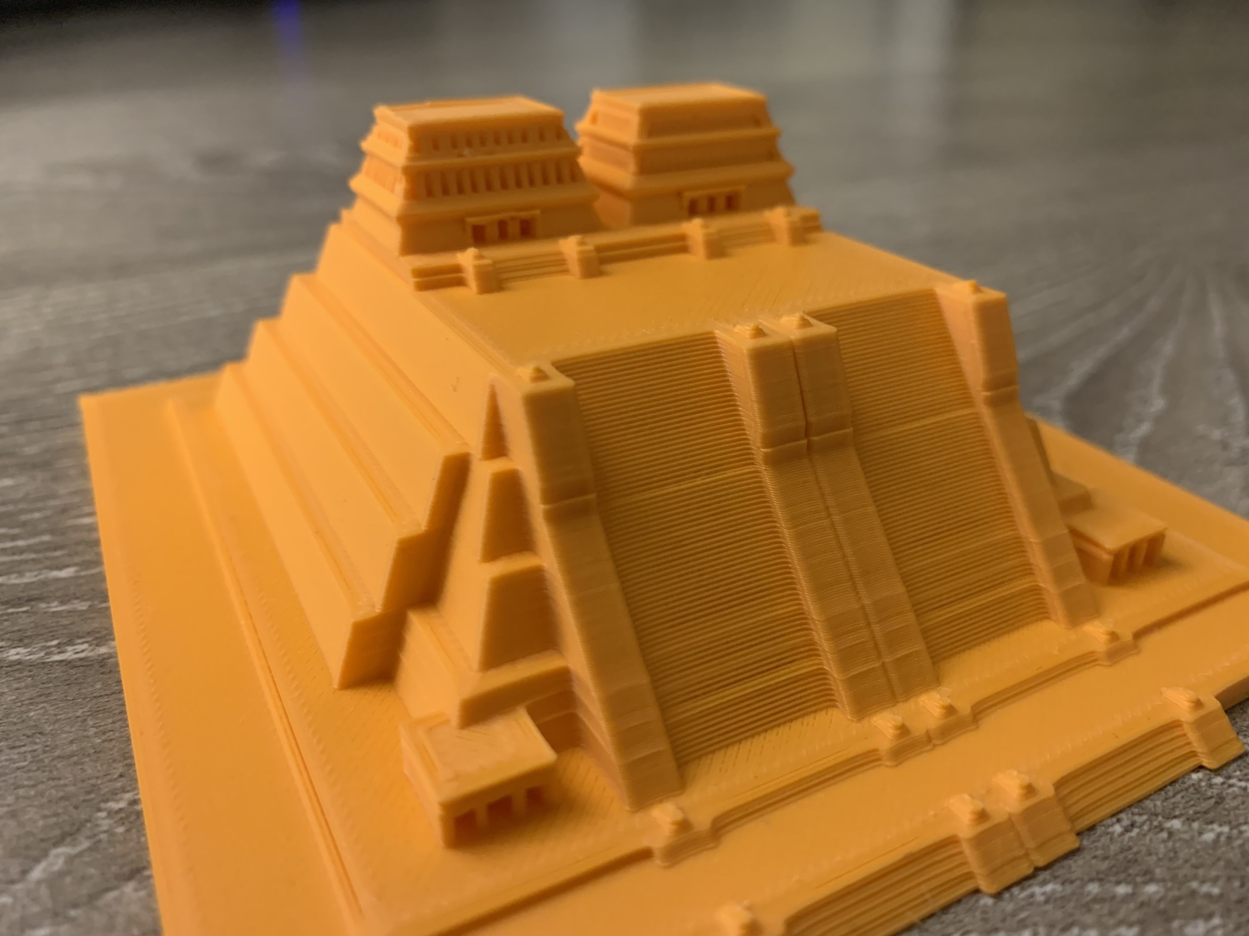 Tenochtitlan Temple 3D model 3D printable | CGTrader